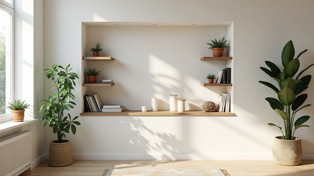 30 Amazing Wall Niche Decorating Ideas Without Breaking Walls
