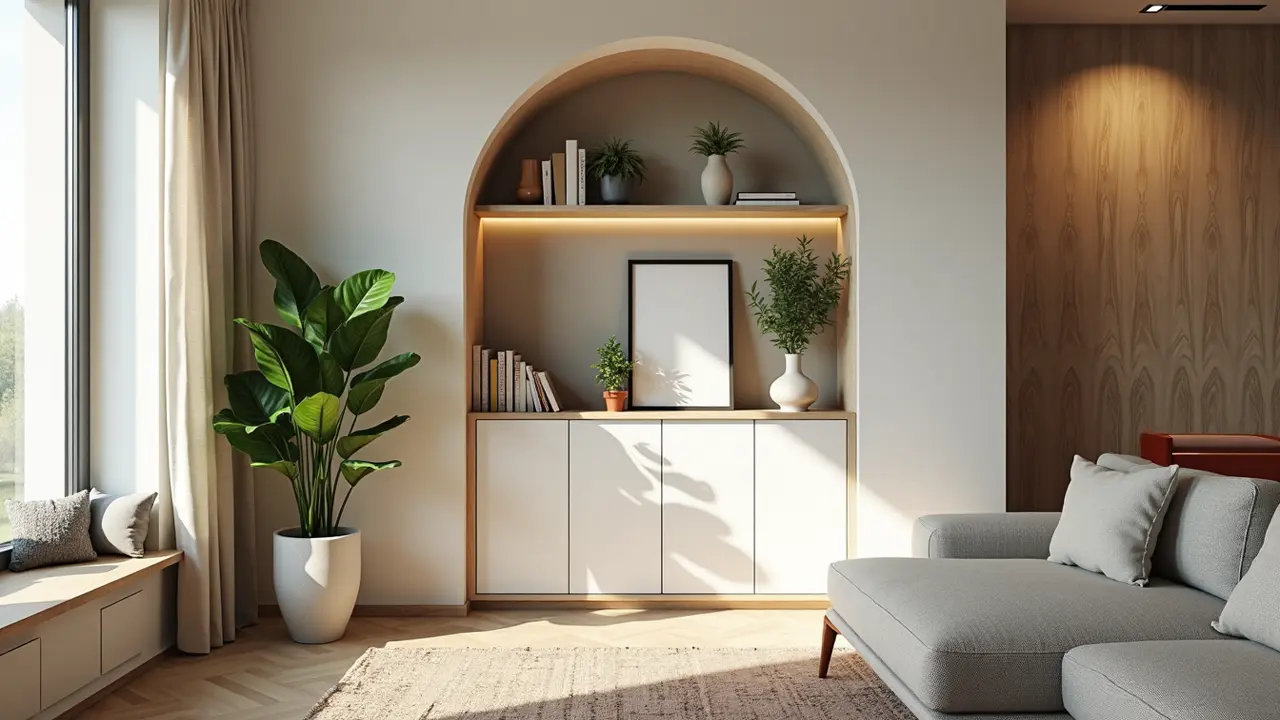 30 Amazing Wall Niche Decorating Ideas Without Breaking Walls
