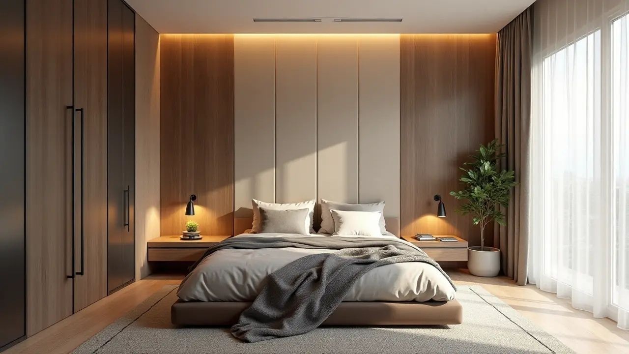 25 Best Wall Panel Designs For Modern Bedrooms in 2025