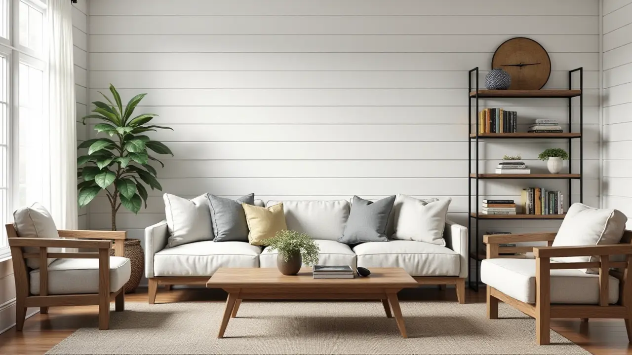 15 Wooden Wall Panel Ideas to Warm Up the Living Room in 2025