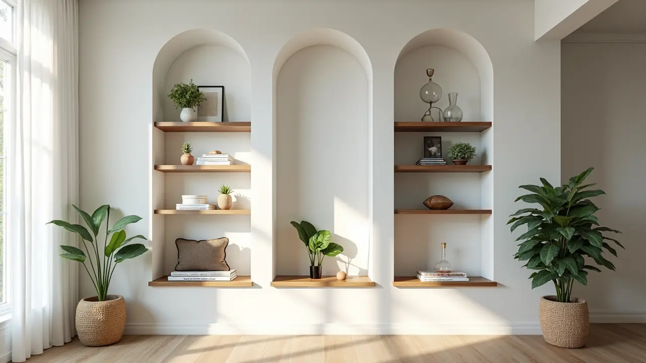 30 Wall Niche Designs That Fit Narrow Wall Spaces